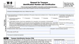 Fillable W9 Form 2025 - Printable W9 Form 2025